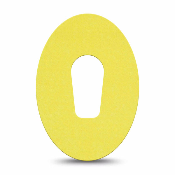 ExpressionMed Butter Yellow Adhesive Patch Dexcom G6/One - Diabeticsupply.co.uk
