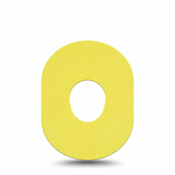 ExpressionMed Butter Yellow Adhesive Patch Dexcom G7/Dexcom ONE+ - Diabeticsupply.co.uk