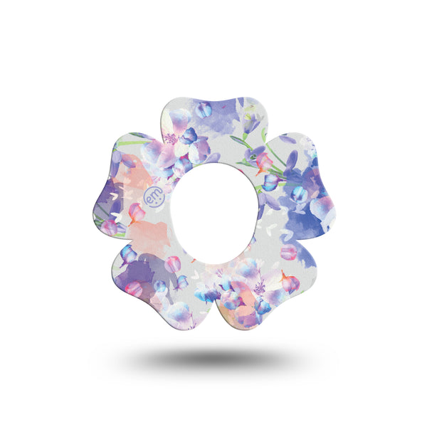 ExpressionMed Dreamy Blooms Dexcom G7 Flower Adhesive Patch - Diabeticsupply.co.uk