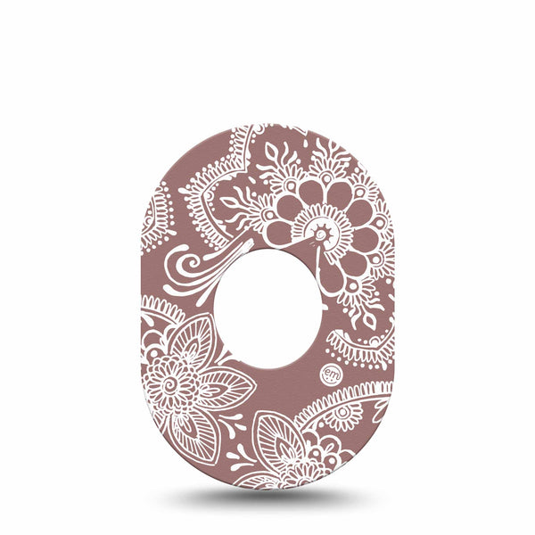 ExpressionMed Henna Adhesive Patch Dexcom G7/Dexcom ONE+ - Diabeticsupply.co.uk