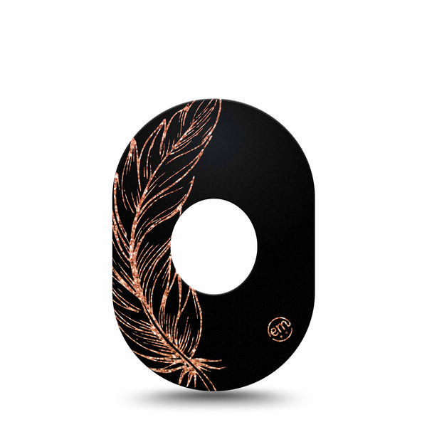 ExpressionMed Dusted Feather Adhesive Patch Dexcom G7/Dexcom ONE+ - Diabeticsupply.co.uk