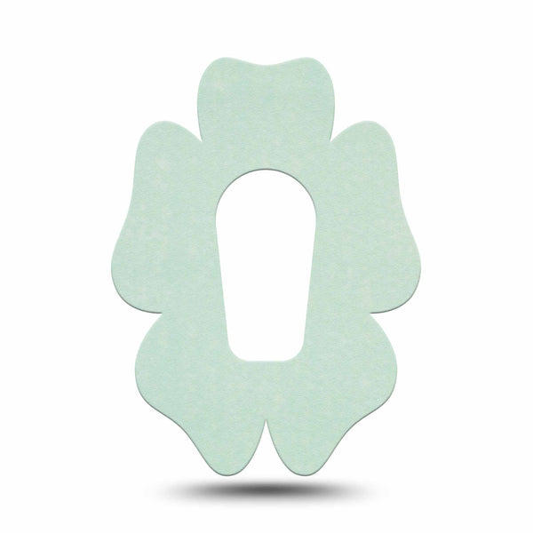 ExpressionMed G6/One Mint Green Flower Shaped Adhesive Patch Dexcom - Diabeticsupply.co.uk