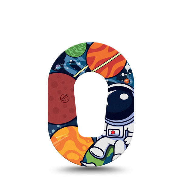 ExpressionMed Mini Astronaut Adhesive Patch Dexcom G6/One - Diabeticsupply.co.uk
