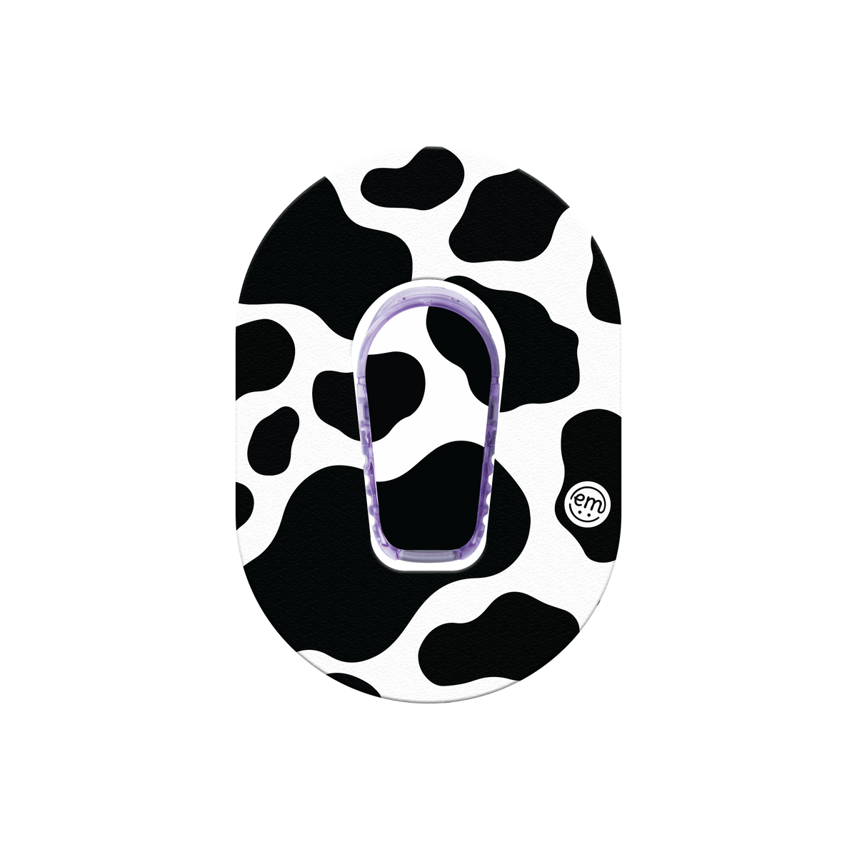 ExpressionMed Mini Cow Print Adhesive Patch Dexcom G6/One - Diabeticsupply.co.uk