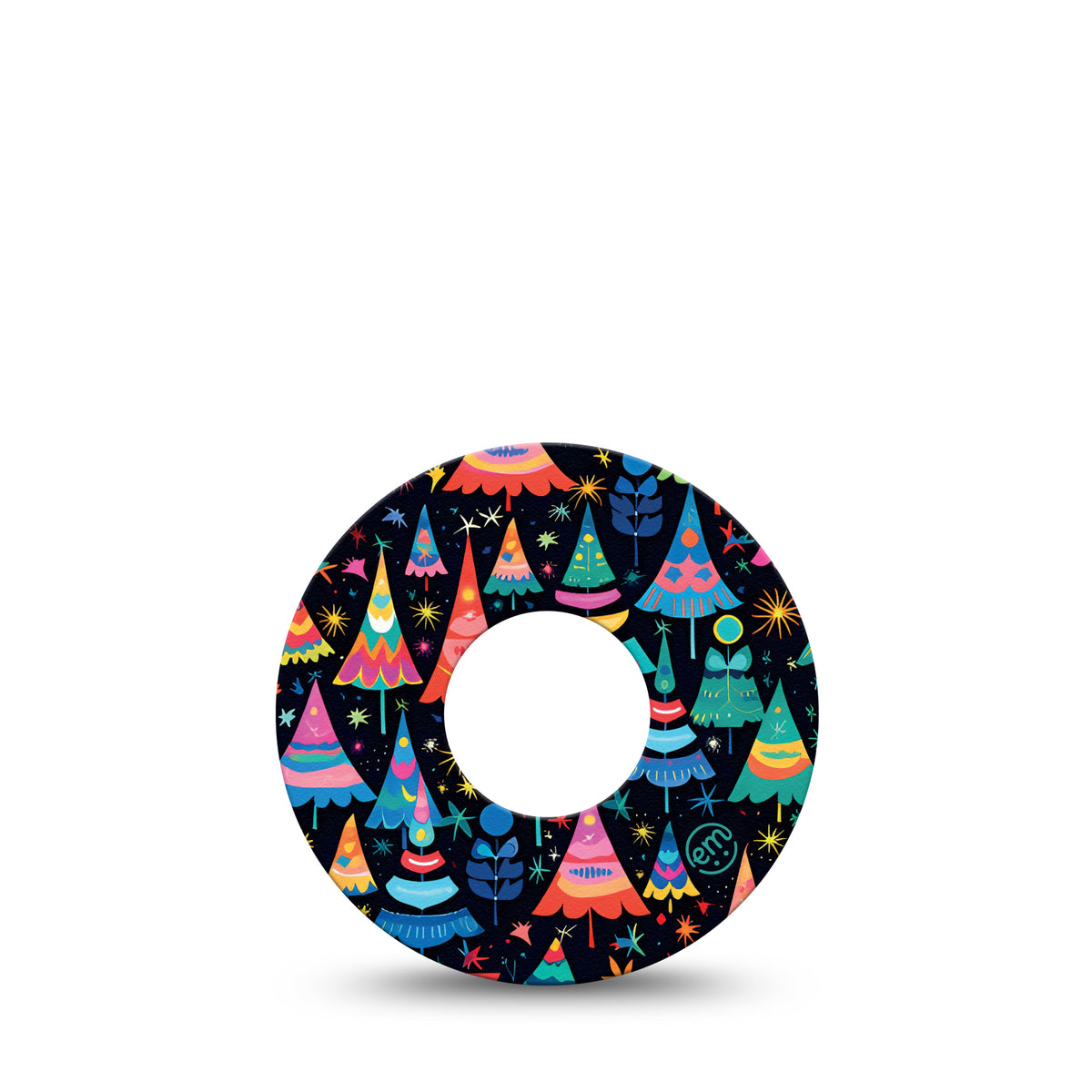 ExpressionMed Bright Trees Adhesive Patch Infusion Set - Diabeticsupply.co.uk