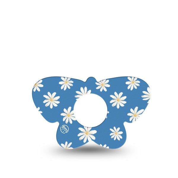 ExpressionMed Painted Daisies Butterfly Adhesive Patch Infusion Set - Diabeticsupply.co.uk