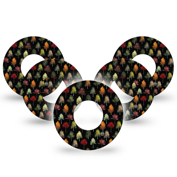 ExpressionMed Dark Forest Adhesive Patch Freestyle Libre 2 - Diabeticsupply.co.uk