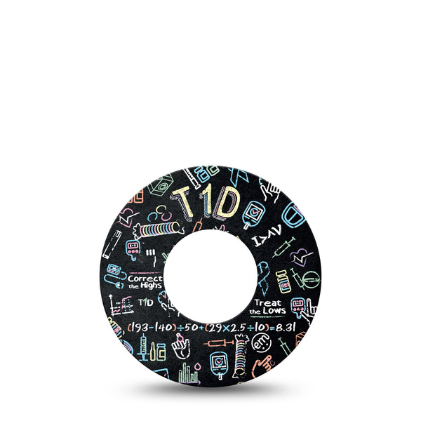 ExpressionMed T1D Life Adhesive Patch Freestyle Libre 2 - Diabeticsupply.co.uk