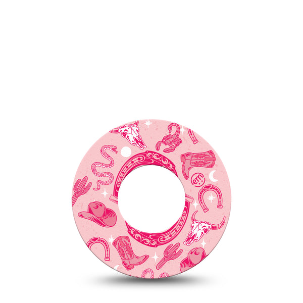 ExpressionMed Western Party Adhesive Patch Freestyle Libre 2 - Diabeticsupply.co.uk