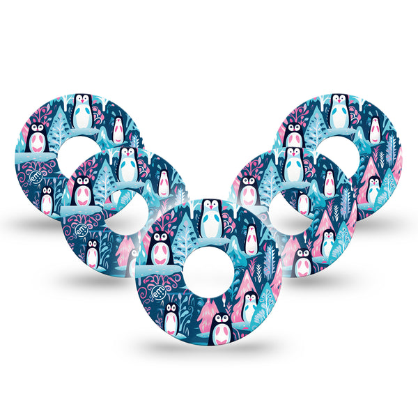 ExpressionMed Penguins Adhesive Patch Freestyle Libre 3 - Diabeticsupply.co.uk