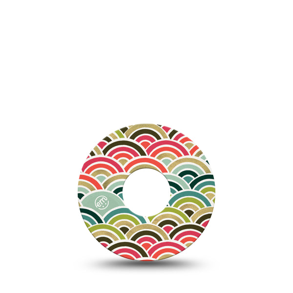 ExpressionMed Coral Mint Adhesive Patch Freestyle Libre 3 - Diabeticsupply.co.uk