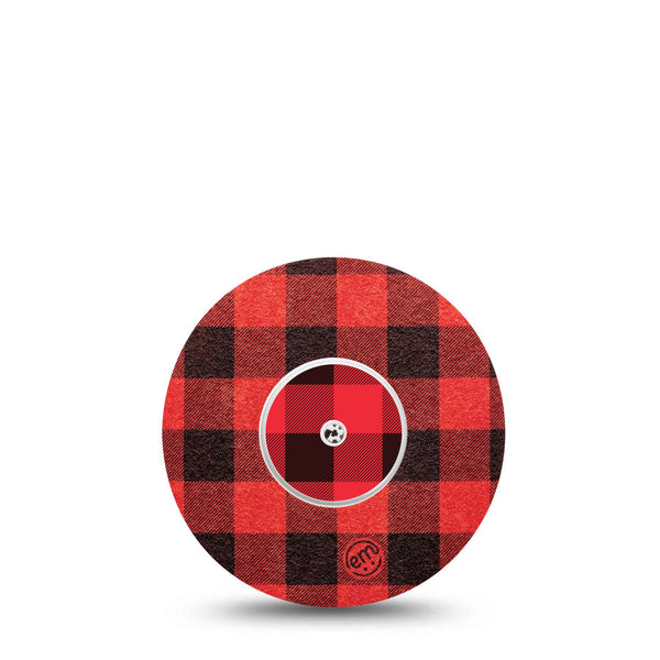 ExpressionMed Lumberjack Adhesive Patch Freestyle Libre 2 - Diabeticsupply.co.uk