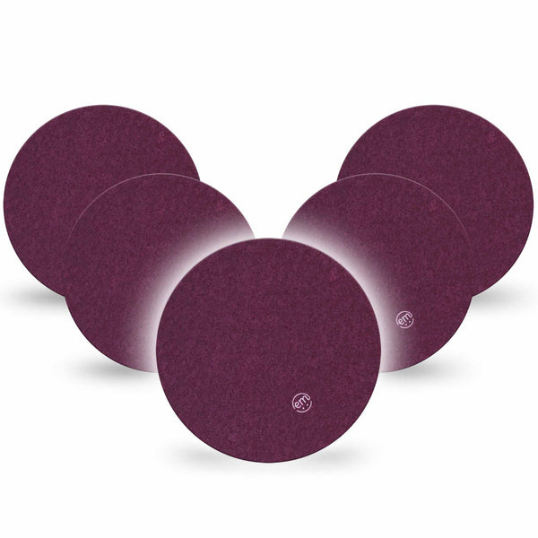 ExpressionMed OverPatch Wine Adhesive Patch Freestyle Libre 2 or 3 - Diabeticsupply.co.uk