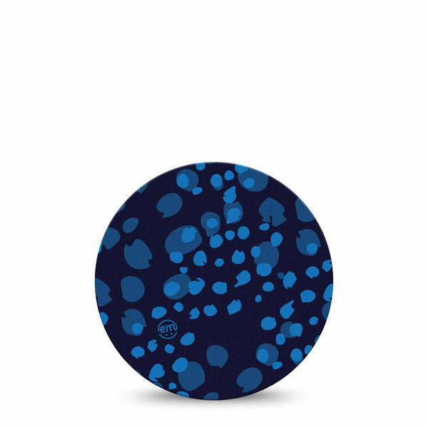 ExpressionMed OverPatch Blue Drops Adhesive Patch Freestyle Libre 2 or - Diabeticsupply.co.uk