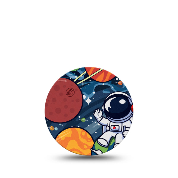 ExpressionMed OverPatch Astronaut Adhesive Patch Freestyle Libre 3 - Diabeticsupply.co.uk