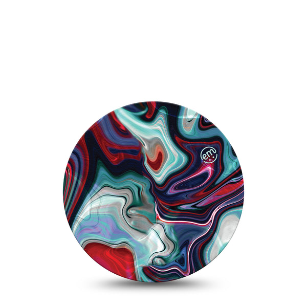 ExpressionMed OverPatch Moody Marble Adhesive Patch Freestyle Libre 2 - Diabeticsupply.co.uk