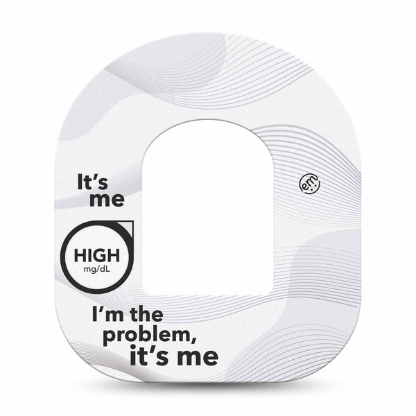 ExpressionMed High, I'm the Problem Adhesive Patch Omnipod - Diabeticsupply.co.uk