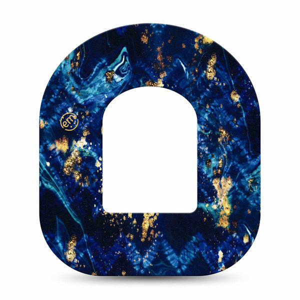 ExpressionMed Molten Midnight Adhesive Patch Omnipod - Diabeticsupply.co.uk