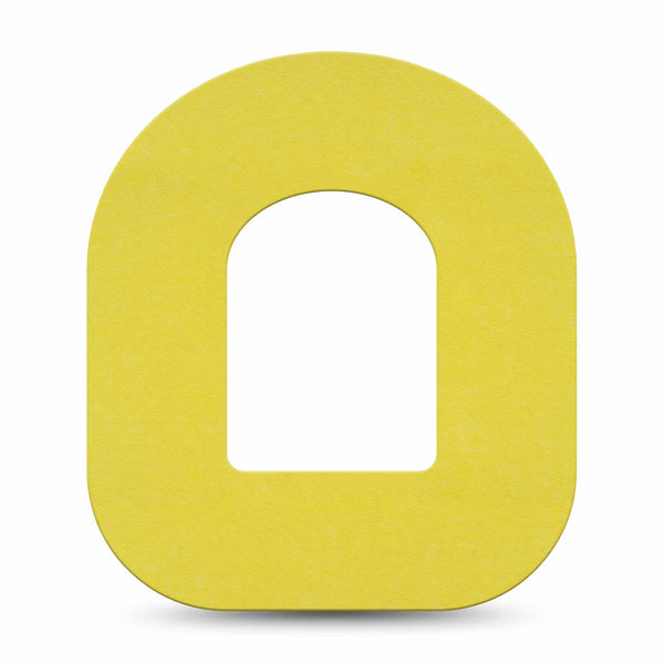 ExpressionMed Butter Yellow Adhesive Patch Omnipod - Diabeticsupply.co.uk