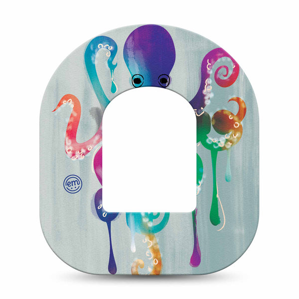 ExpressionMed Octopus Tattoo Adhesive Patch Omnipod - Diabeticsupply.co.uk