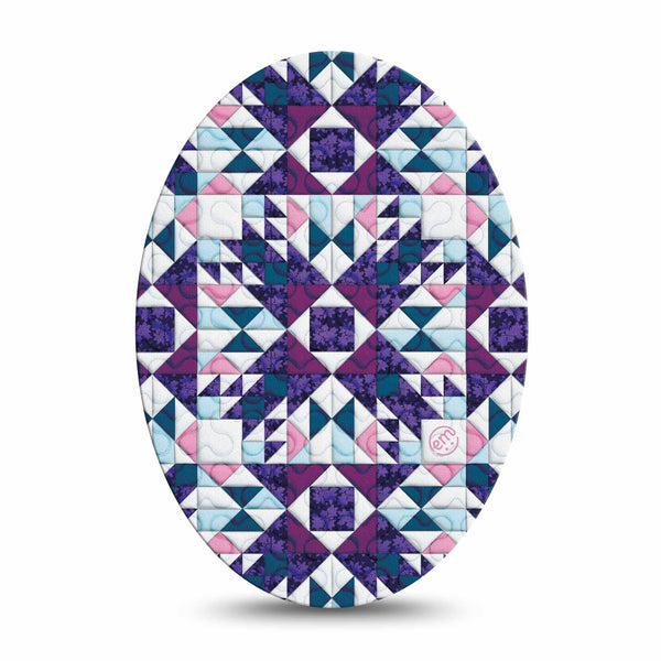 ExpressionMed Quilted Adhesive Patch Oval - Diabeticsupply.co.uk