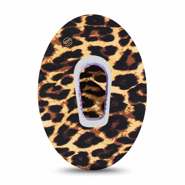 ExpressionMed Dexcom G6 Transmitter Sticker (Leopard Print) - Diabeticsupply.co.uk