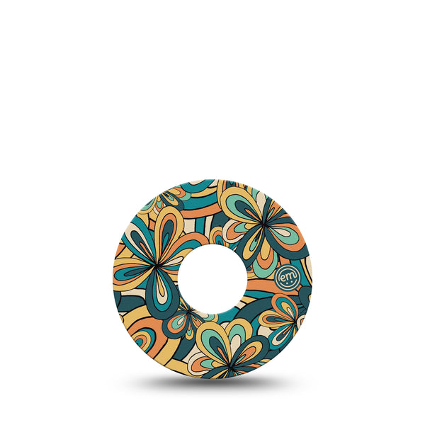 ExpressionMed 70s Vintage Adhesive Patch Freestyle Libre 3 - Diabeticsupply.co.uk