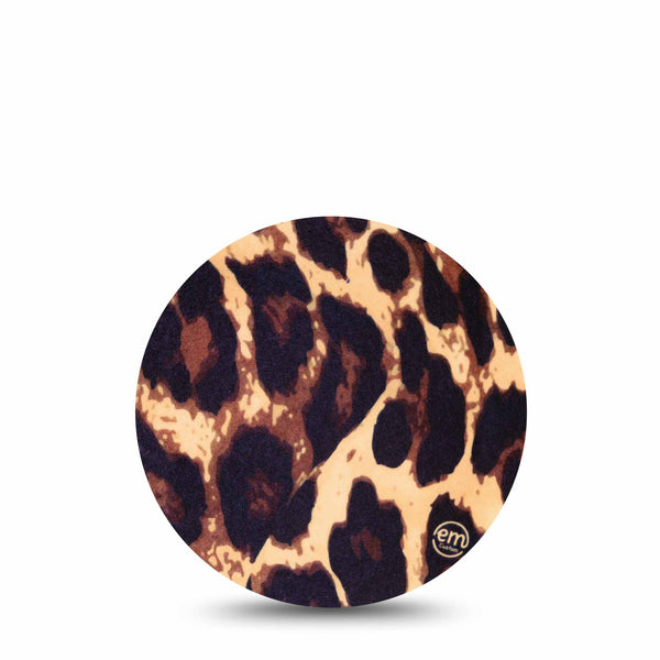 ExpressionMed OverPatch Leopard Print Adhesive Patch Freestyle Libre 2 - Diabeticsupply.co.uk