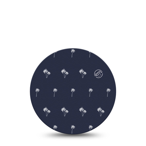ExpressionMed OverPatch Palm Trees Adhesive Patch Freestyle Libre 2 or - Diabeticsupply.co.uk