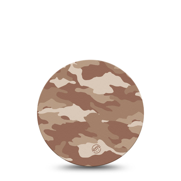 ExpressionMed OverPatch Desert Camo Adhesive Patch Freestyle Libre 3 - Diabeticsupply.co.uk