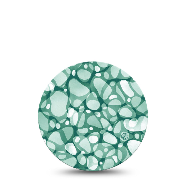 ExpressionMed OverPatch Glass Pebbles Adhesive Patch Freestyle Libre 2 - Diabeticsupply.co.uk