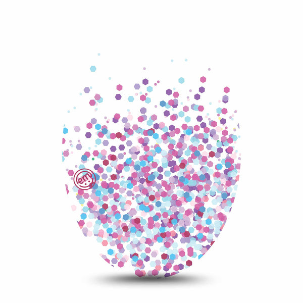 ExpressionMed Confetti Adhesive Patch Oval - Diabeticsupply.co.uk