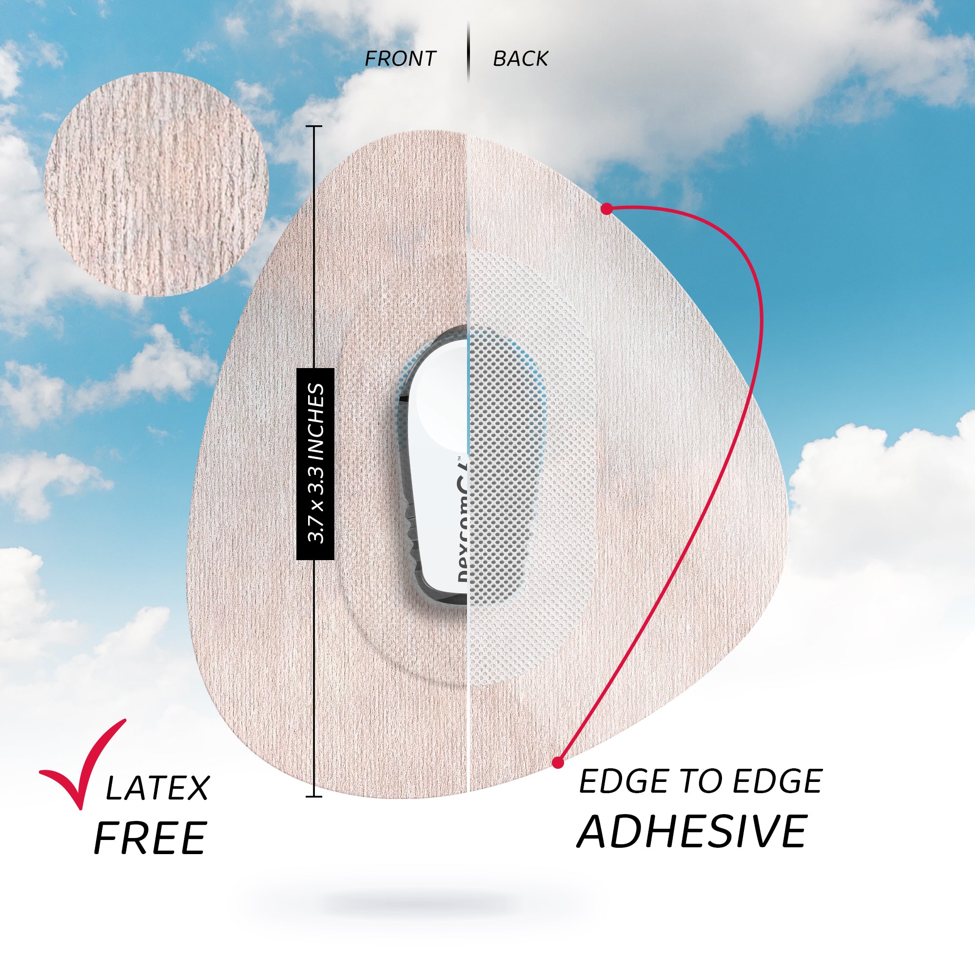 Not Just a Patch Air - Dexcom G6/One - 20 Pack - Diabeticsupply.co.uk