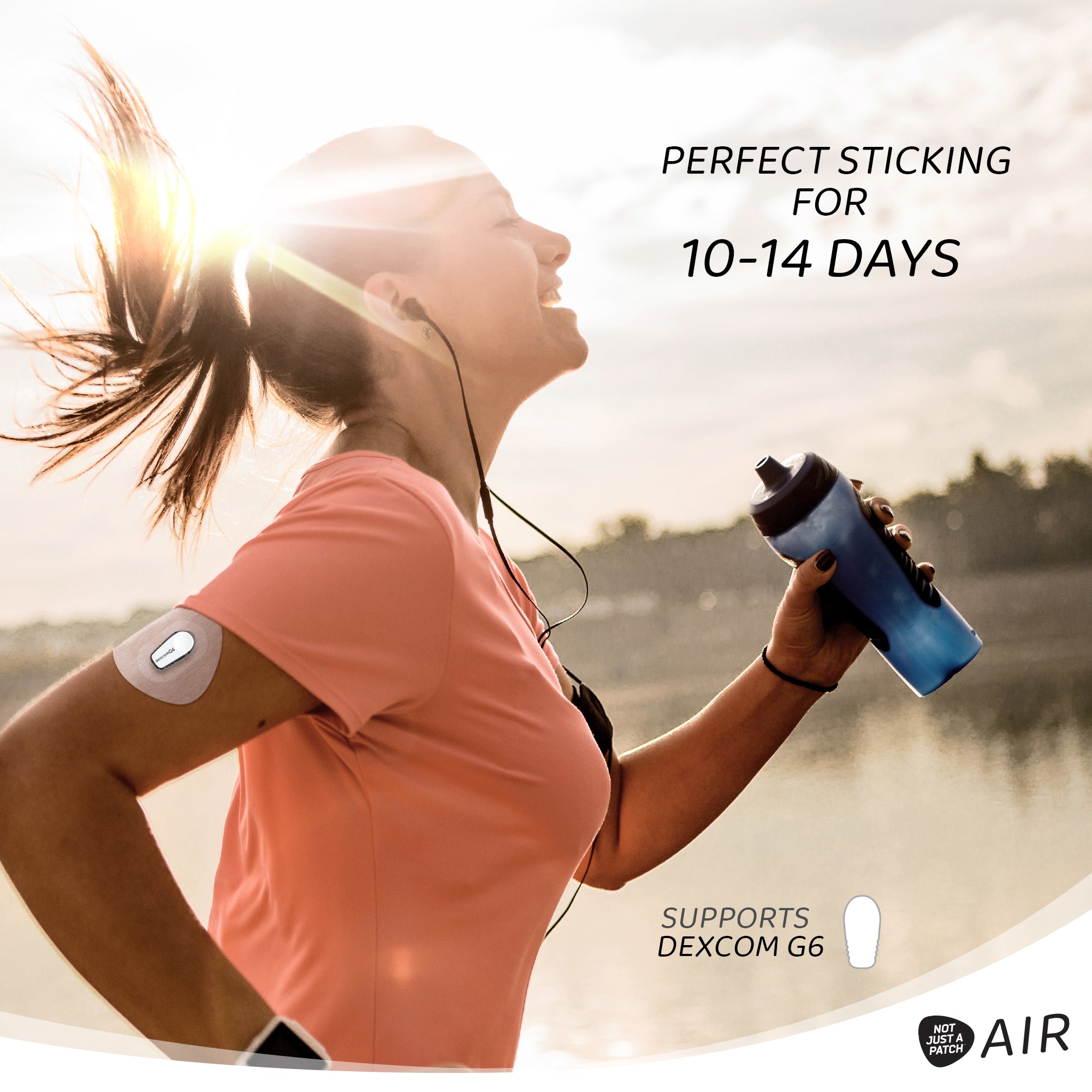 Not Just a Patch Air - Dexcom G6/One - 20 Pack - Diabeticsupply.co.uk