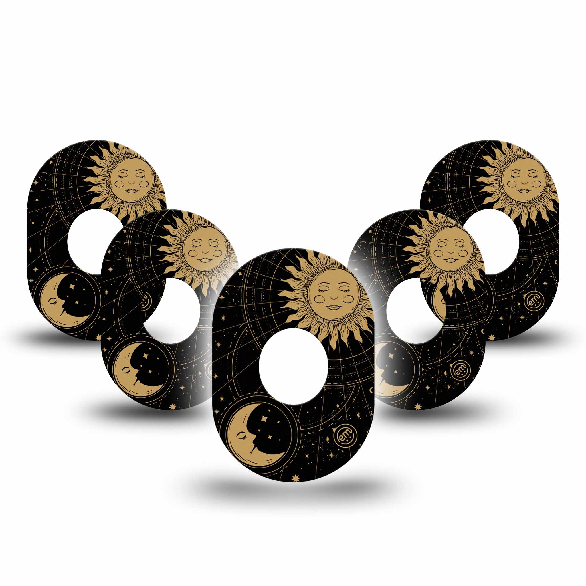 ExpressionMed Cosmic Vibes Adhesive Patch Dexcom G7/Dexcom ONE+ - Diabeticsupply.co.uk