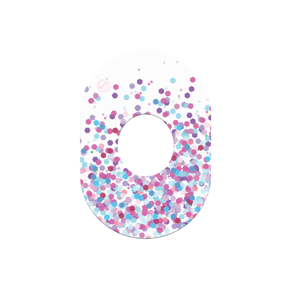 ExpressionMed Confetti Adhesive Patch Dexcom G7/Dexcom ONE+ - Diabeticsupply.co.uk