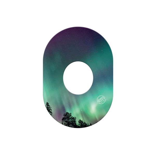 ExpressionMed Northern Lights Adhesive Patch Dexcom G7/Dexcom ONE+ - Diabeticsupply.co.uk