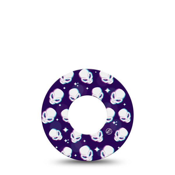 ExpressionMed Aliens Adhesive Patch Freestyle Libre 2 - Diabeticsupply.co.uk