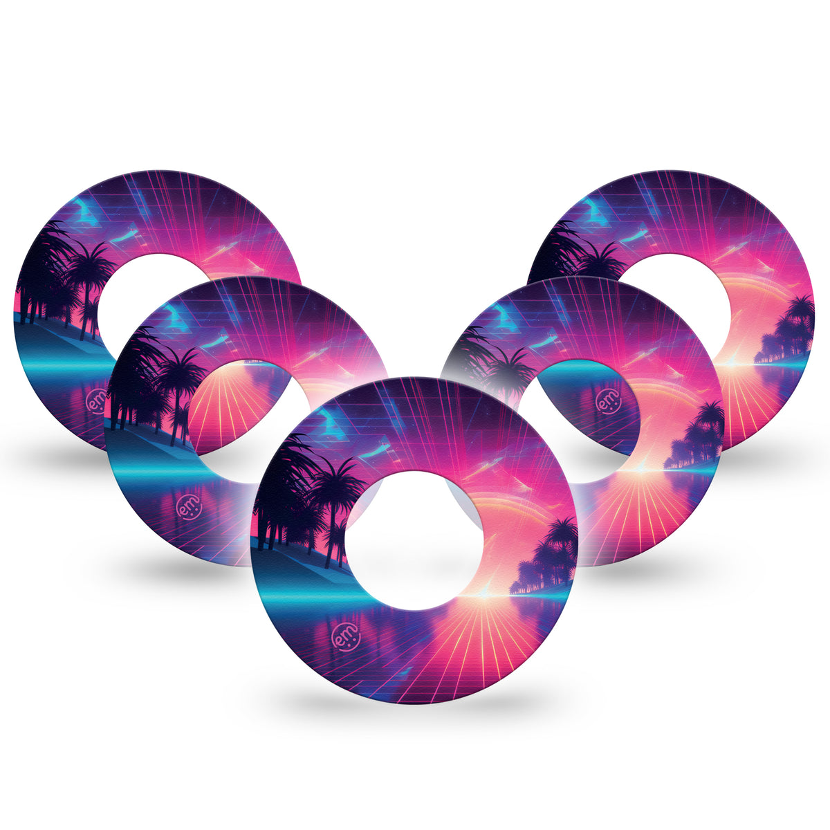 ExpressionMed Neon Synthwave Adhesive Patch Freestyle Libre 2 ...