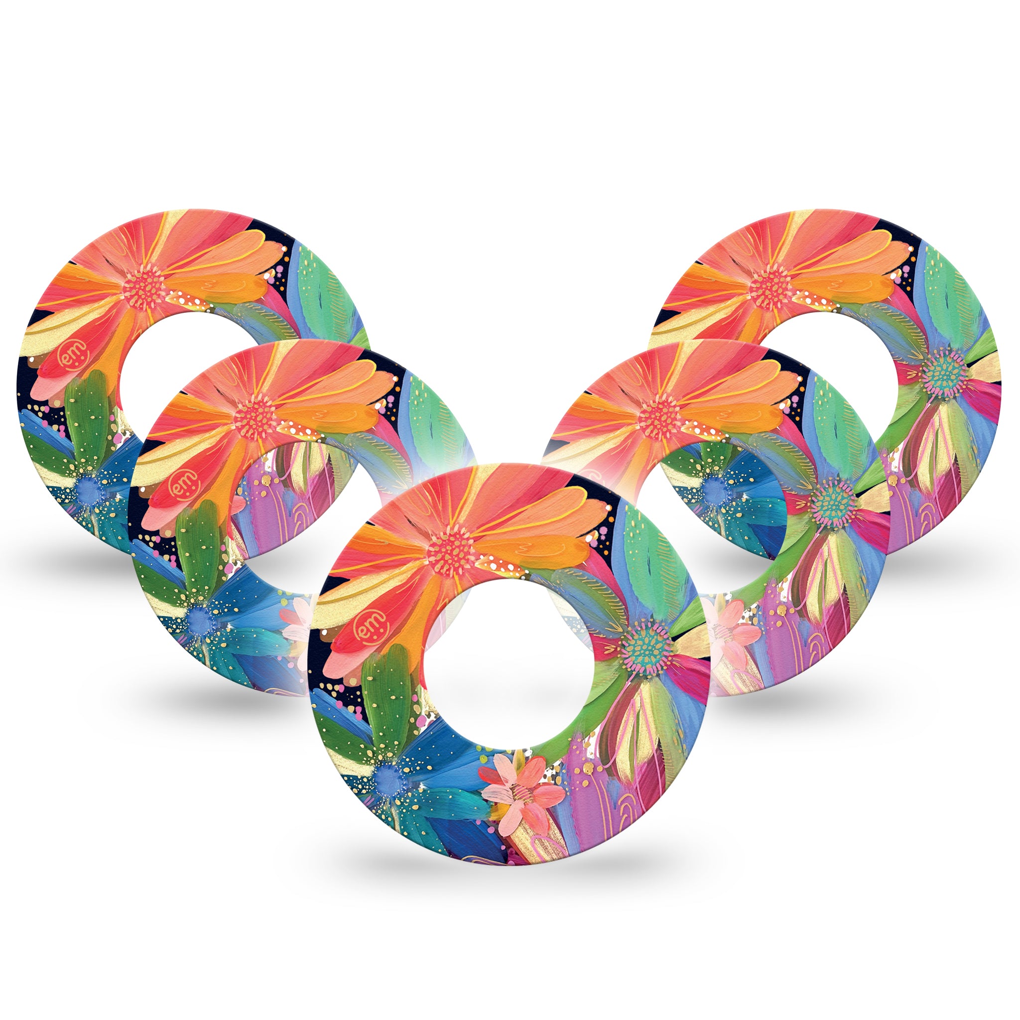 ExpressionMed Flower Song Adhesive Patch Freestyle Libre 2 - Diabeticsupply.co.uk