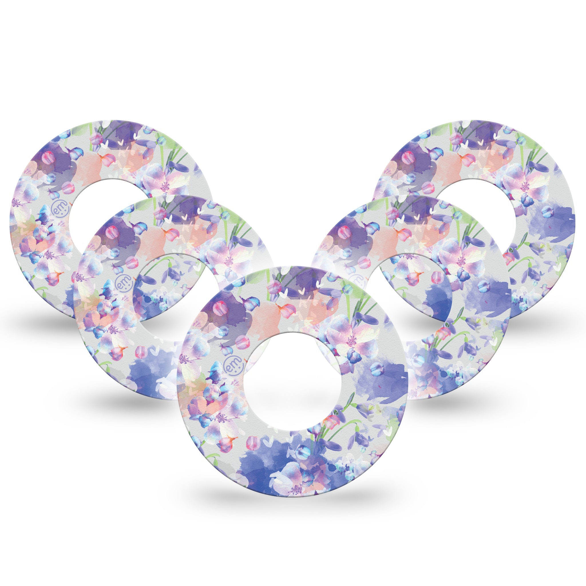 ExpressionMed Dreamy Blooms Adhesive Patch Freestyle Libre 2 - Diabeticsupply.co.uk