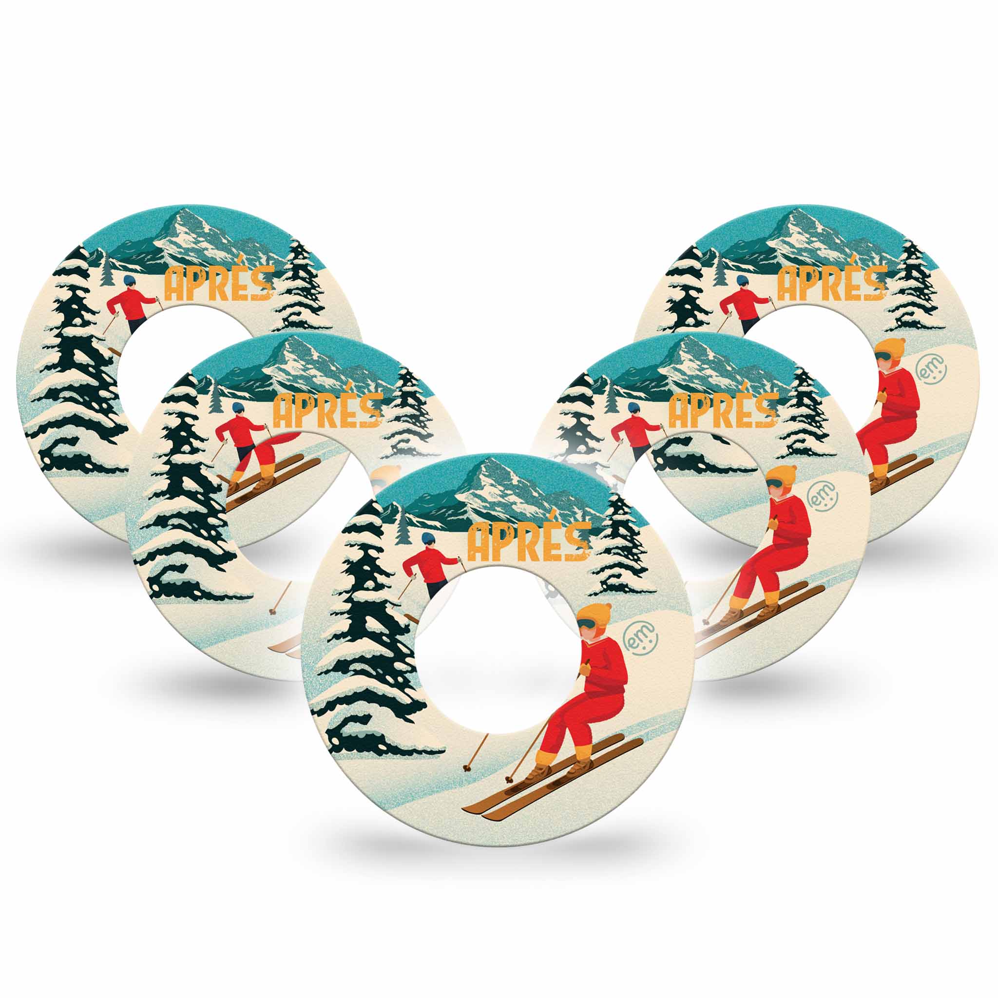 ExpressionMed Retro Winter Adhesive Patch Freestyle Libre 2 ...