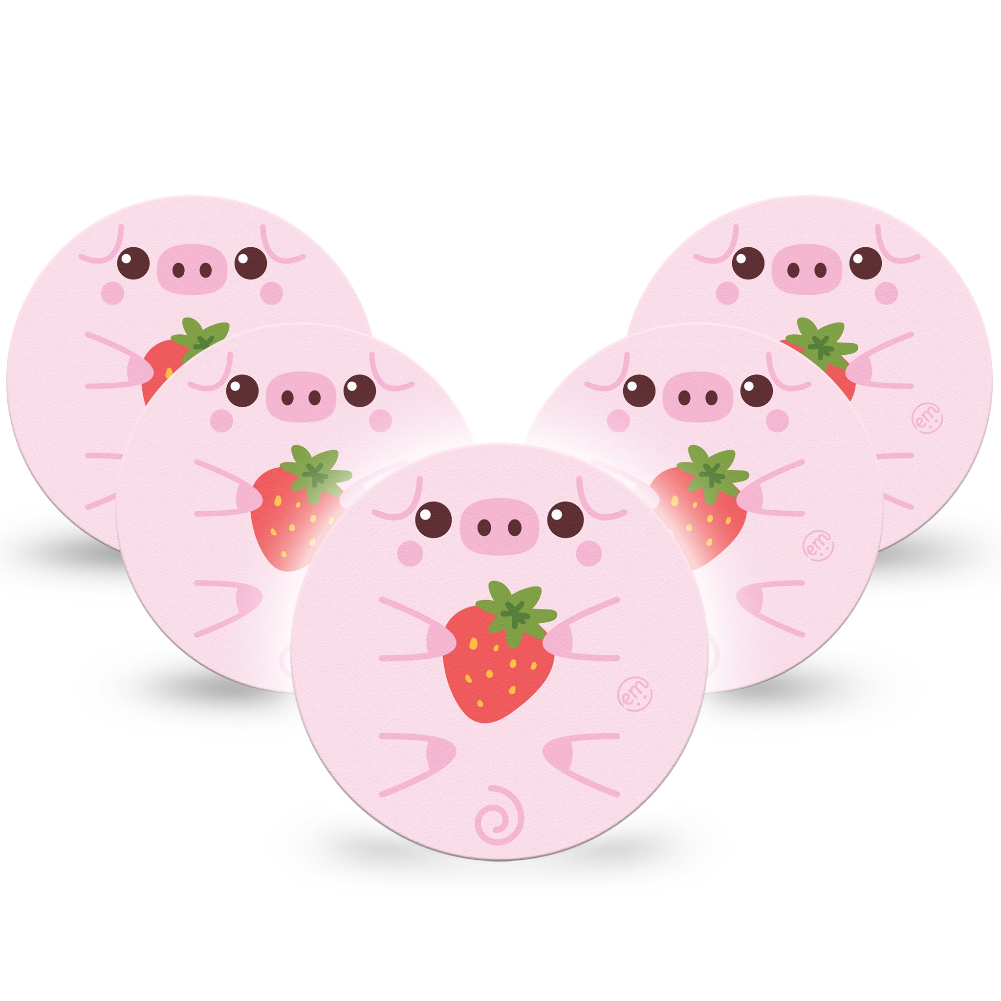 ExpressionMed OverPatch Strawberry Piglet Adhesive Patch Freestyle ...