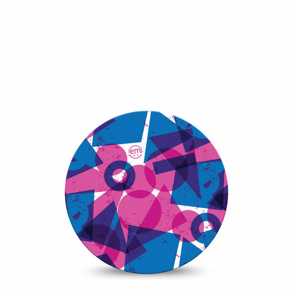 ExpressionMed OverPatch Violet Vortex Adhesive Patch Freestyle Libre 2 ...