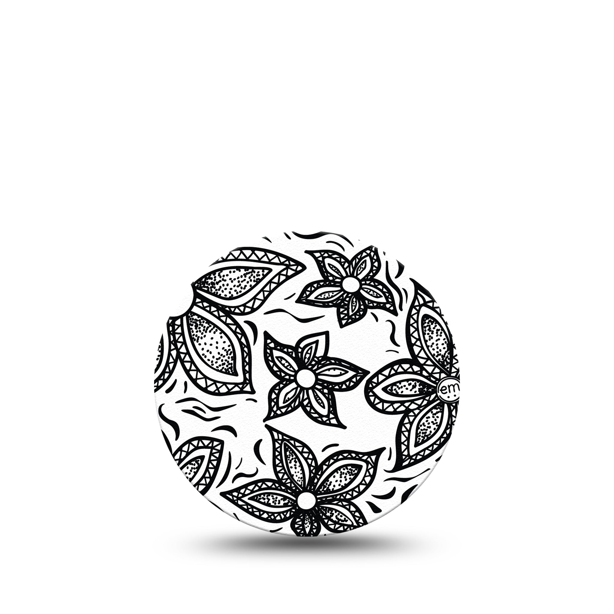 ExpressionMed OverPatch Black Tie Adhesive Patch Freestyle Libre 3 - Diabeticsupply.co.uk