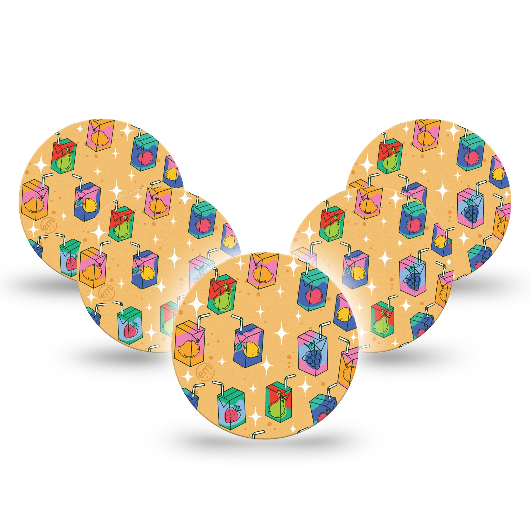 ExpressionMed OverPatch Juicebox Adhesive Patch Freestyle Libre 3 - Diabeticsupply.co.uk