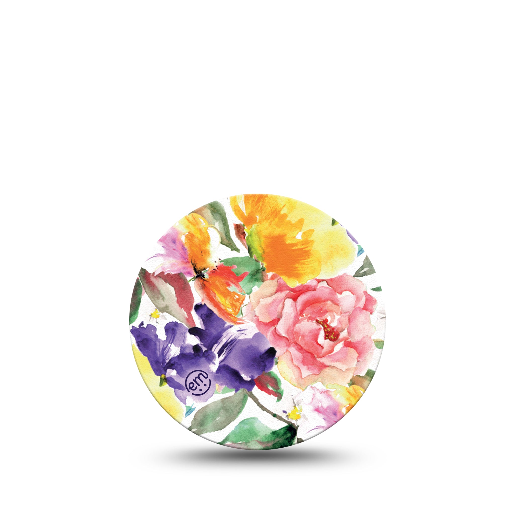 ExpressionMed OverPatch Floral Art Adhesive Patch Freestyle Libre 3 - Diabeticsupply.co.uk