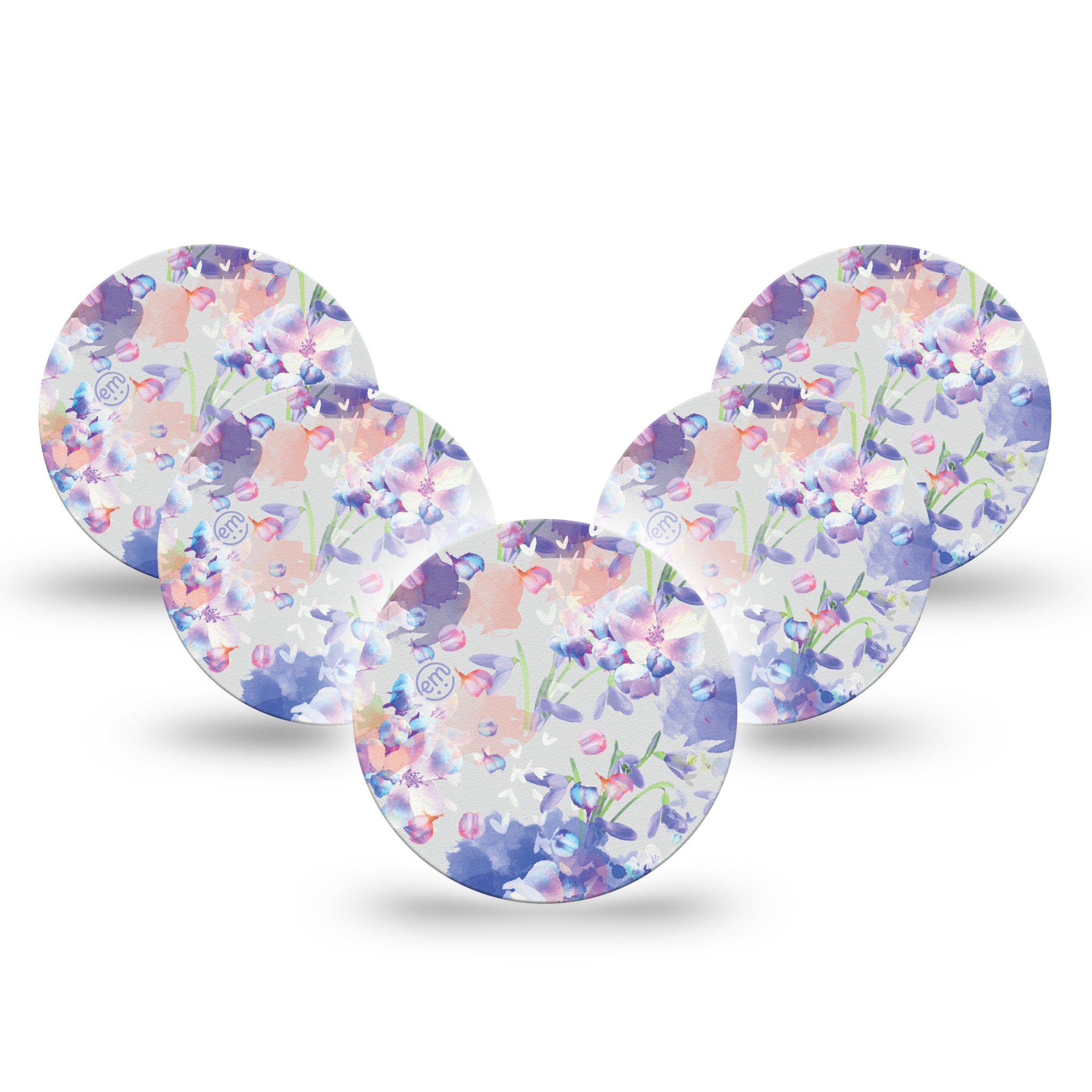 ExpressionMed OverPatch Dreamy Blooms Adhesive Patch Freestyle Libre 3 - Diabeticsupply.co.uk