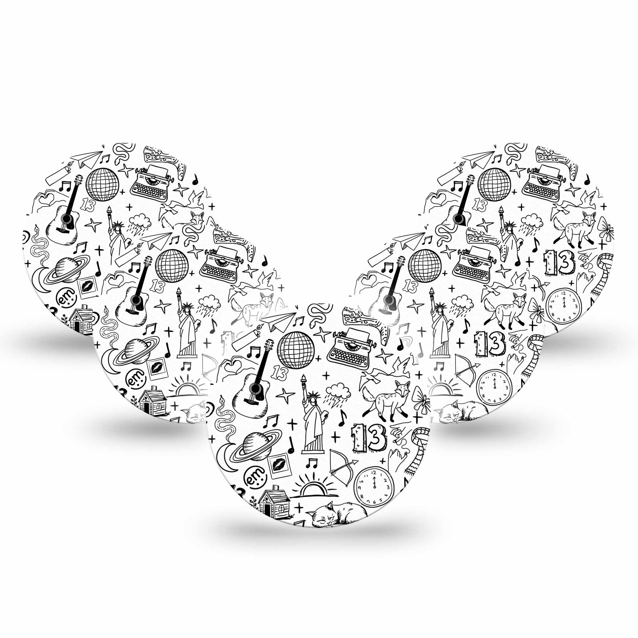 ExpressionMed OverPatch Swift Adhesive Patch Freestyle Libre 3 ...