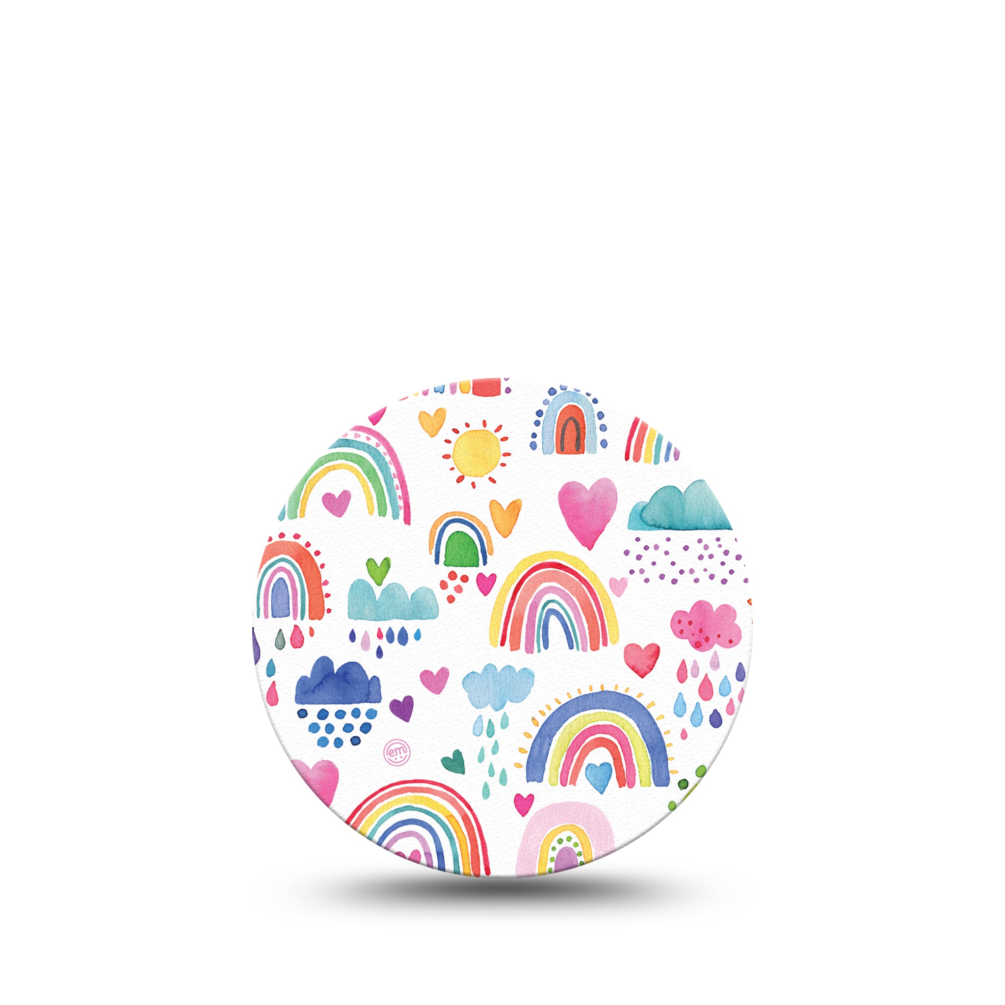 ExpressionMed OverPatch Rainbows of Hope Adhesive Patch Freestyle Libre 3 - Diabeticsupply.co.uk